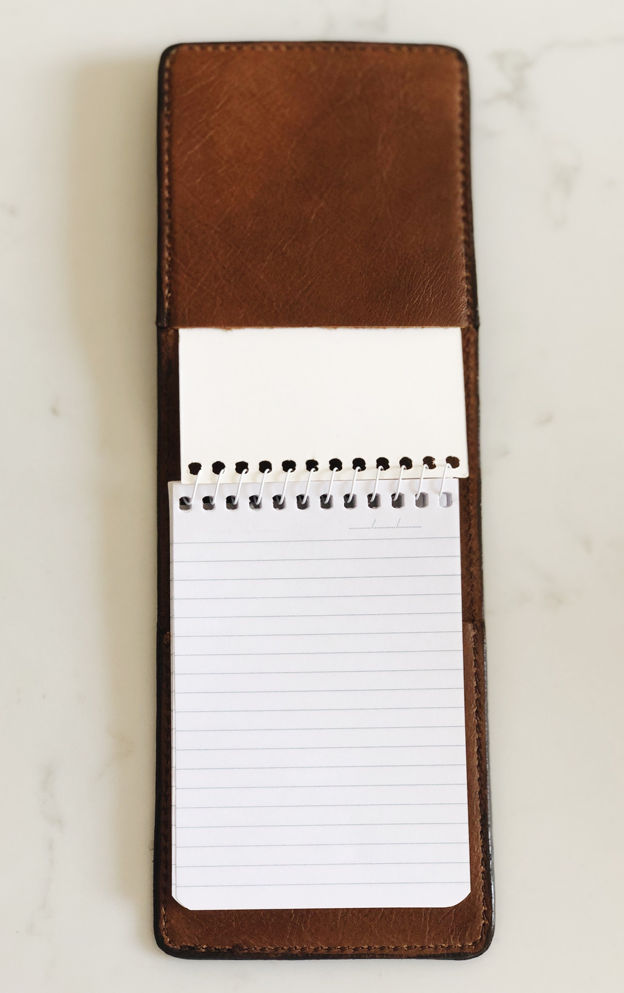 Leather Covered Notepad – Saddler & Co